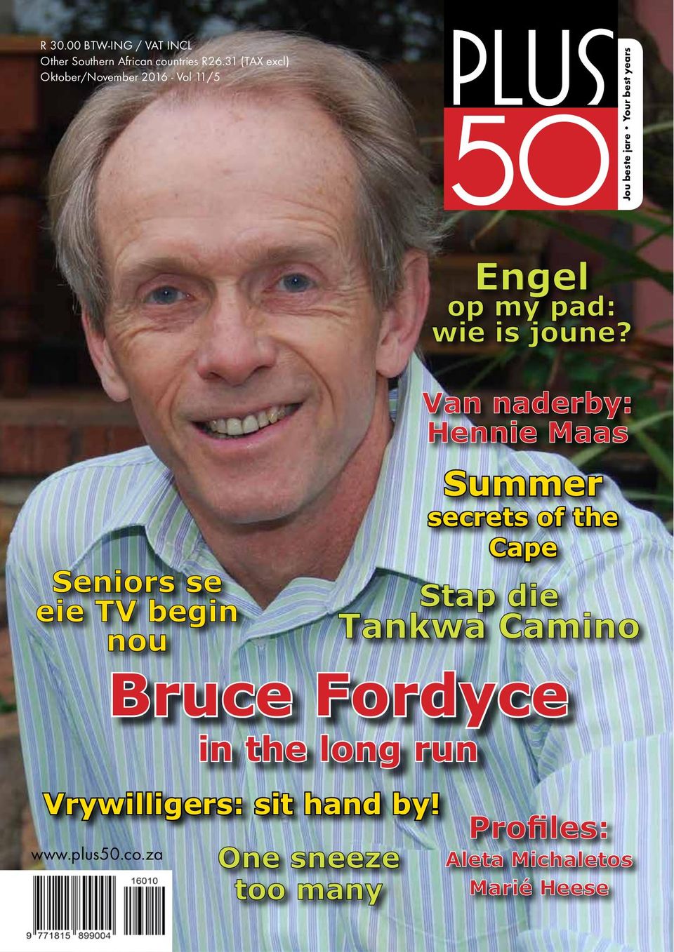 Get digital access to Plus50 - October - November 2016 issue | Magzter.com