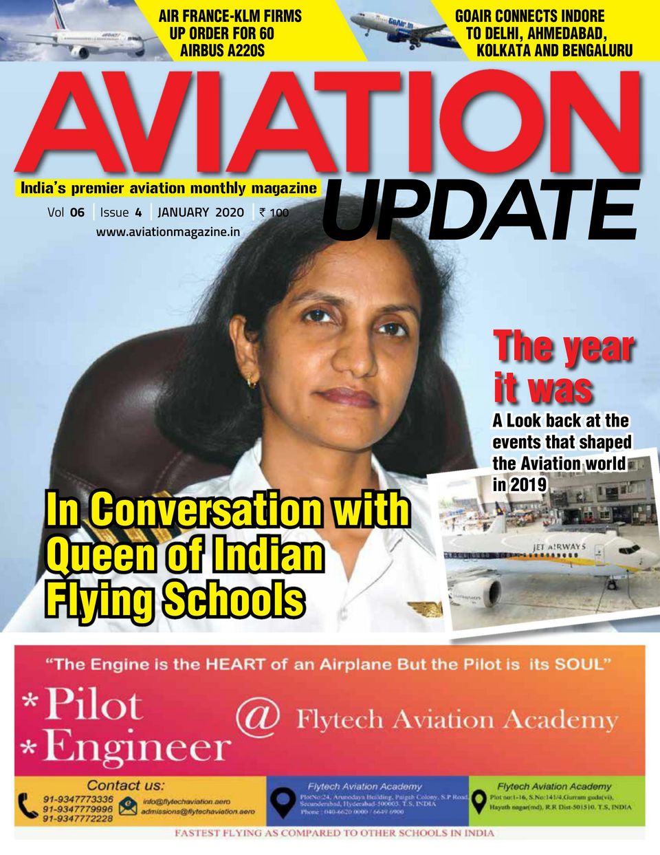 Get digital access to Aviation Update - January 2020 issue | Magzter.com