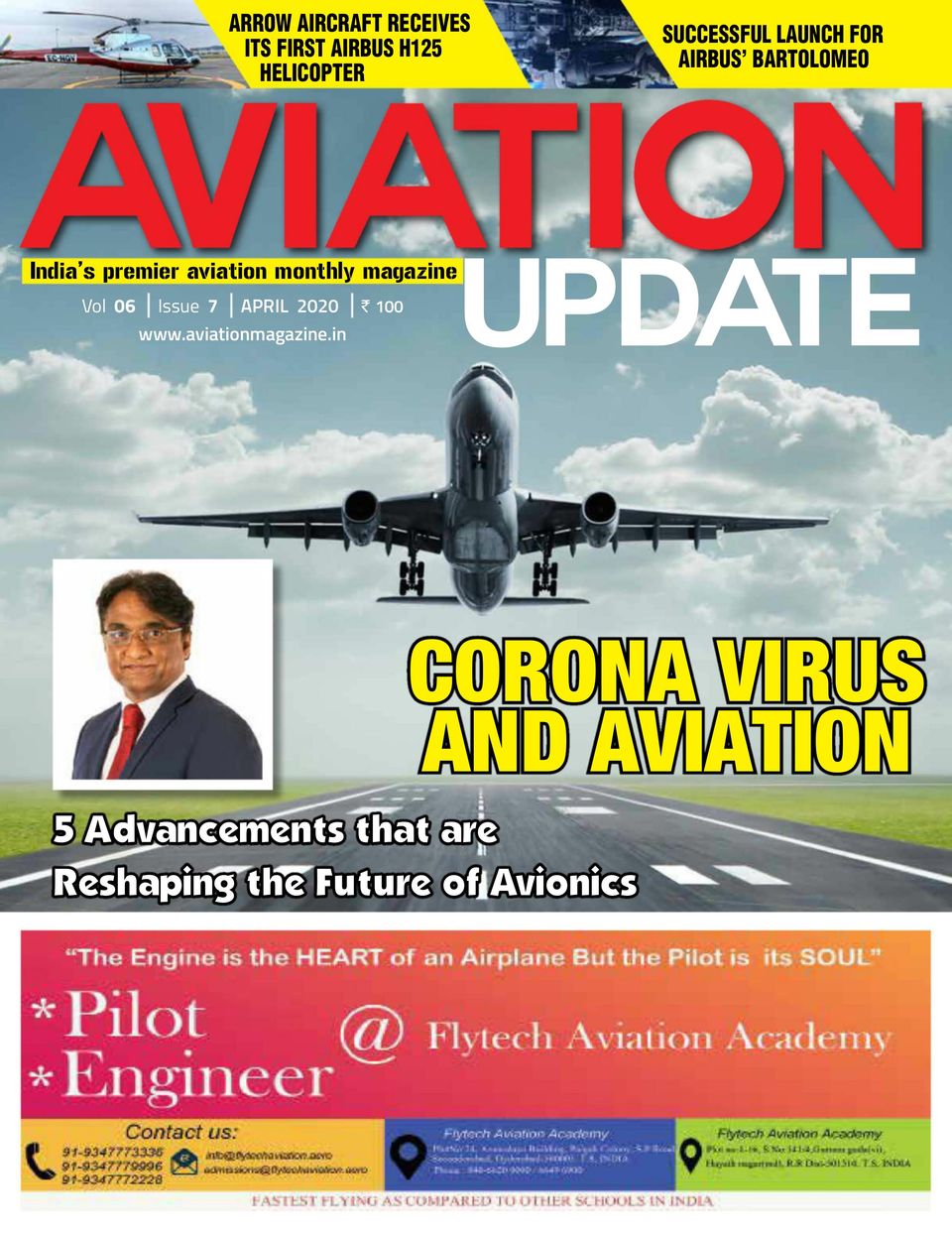 Get digital access to Aviation Update - April 2020 issue | Magzter.com