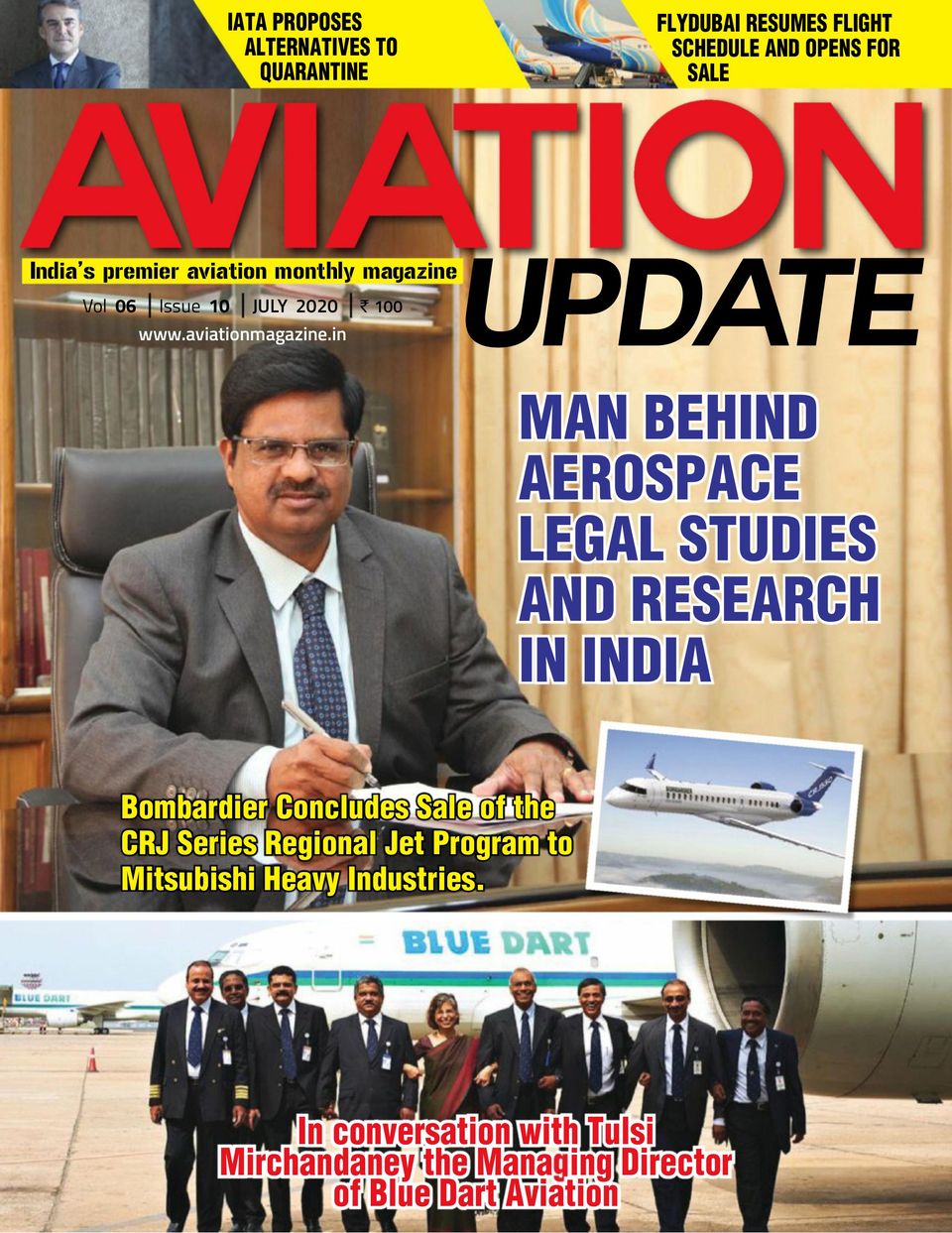 Aviation Update-July 2020 Magazine - Get your Digital Subscription
