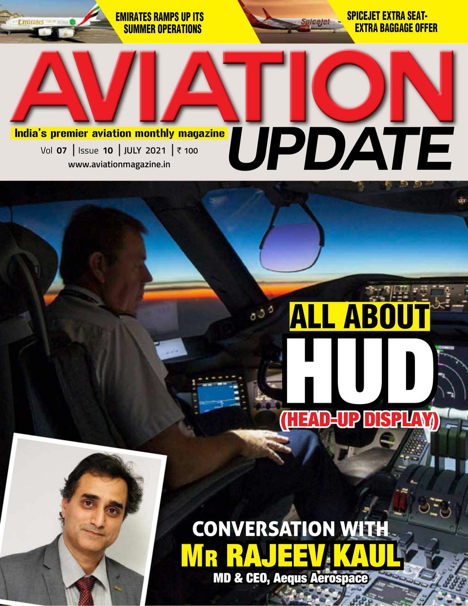 Aviation Update-July 2021 Magazine - Get your Digital Subscription