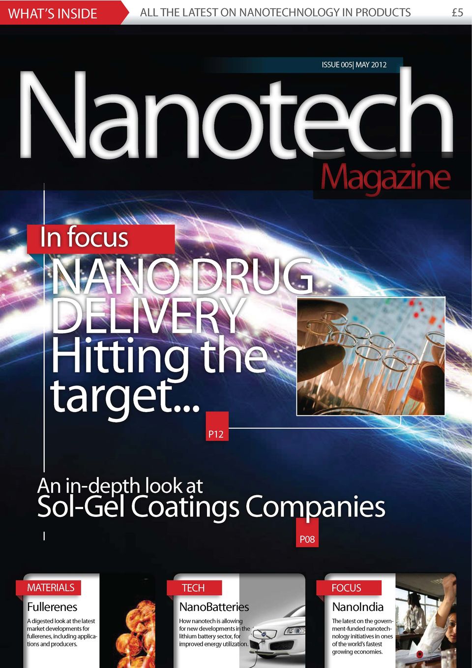 Nanotech Magazine-May 2012 Magazine - Get your Digital Subscription