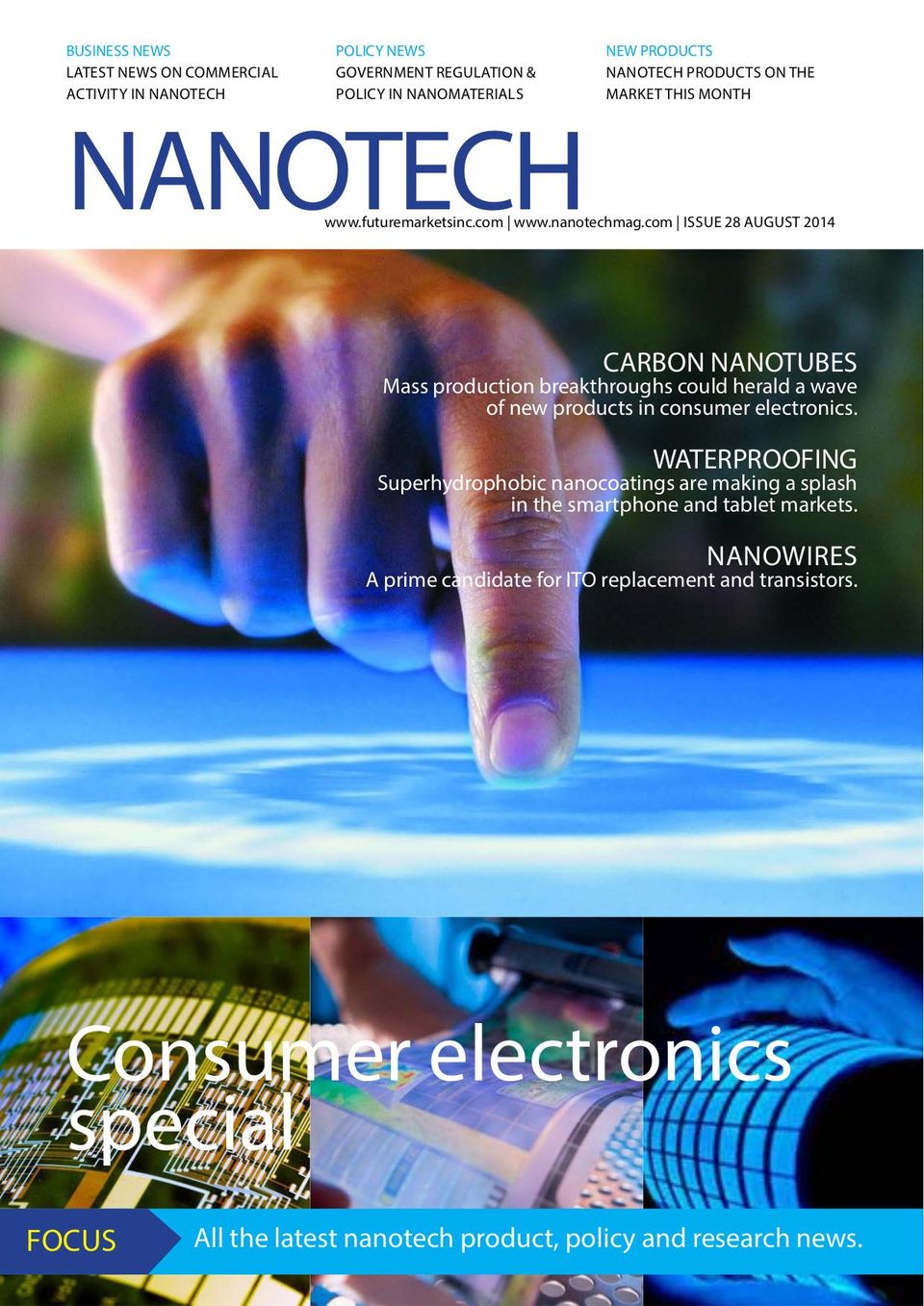 Nanotech Magazine-August 2014 Magazine - Get your Digital Subscription
