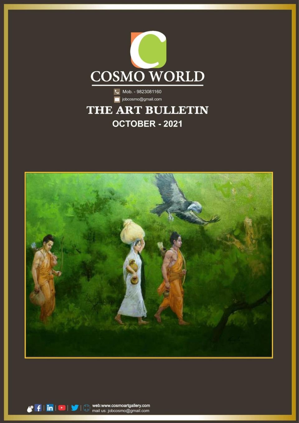 COSMO ART BULLETIN-October 2021 Magazine - Get your Digital Subscription