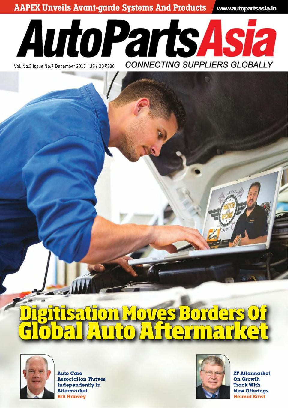 Get digital access to Auto Parts Asia - December 2017 issue | Magzter.com