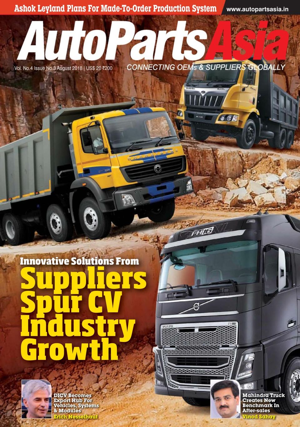 Get digital access to Auto Parts Asia - August 2018 issue | Magzter.com
