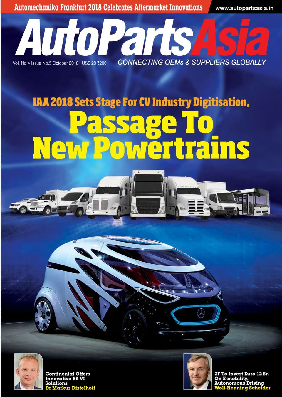 Auto Parts Asia-October 2018 Magazine - Get your Digital Subscription