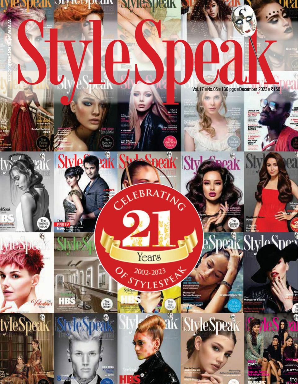 Stylespeak-December 2023 Magazine - Get your Digital Subscription