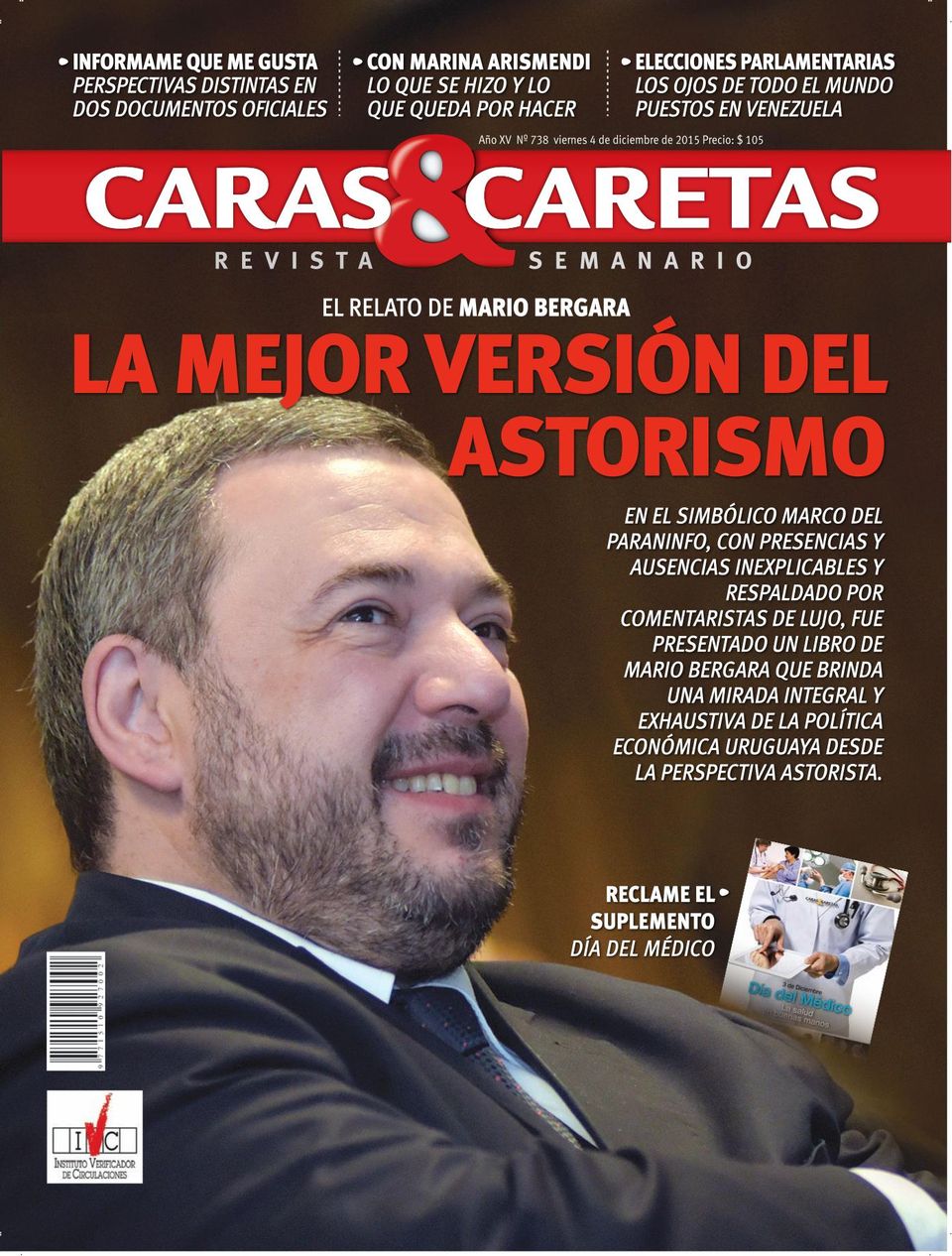 Get digital access to Caras y Caretas - Diciembre 2015 Nº 738 issue ...