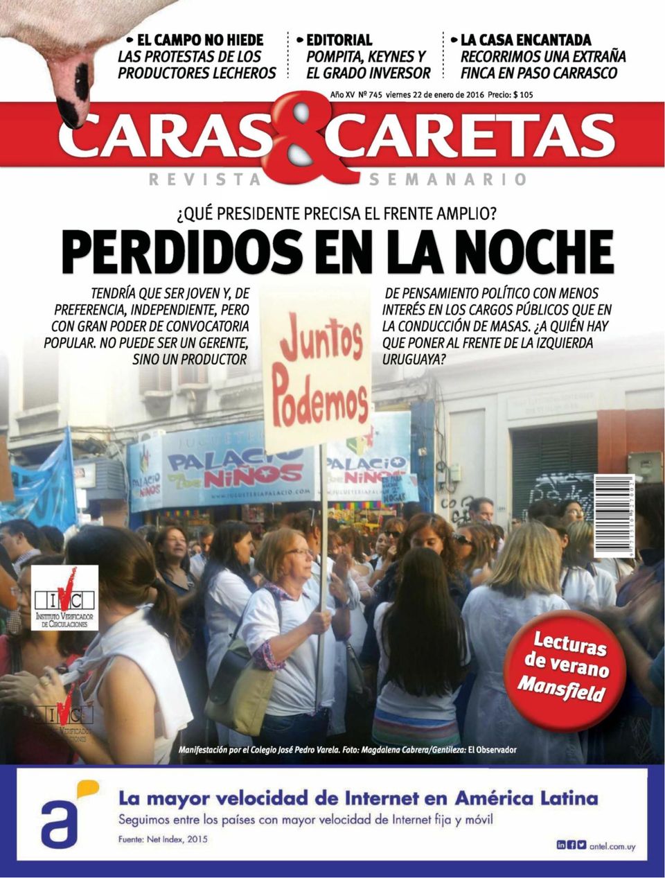 Get digital access to Caras y Caretas - Enero 2016 Nº 745 issue ...