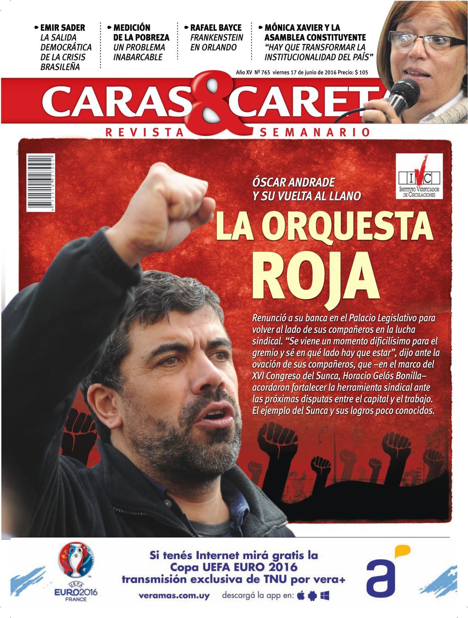 Caras y Caretas-Junio 2016 Nº 765 Magazine - Get your Digital Subscription
