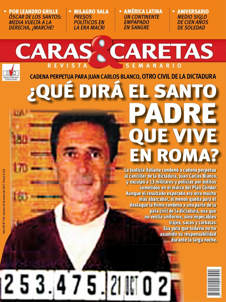 Caras y Caretas-Enero 2017 Nº 796 Magazine - Get your Digital Subscription
