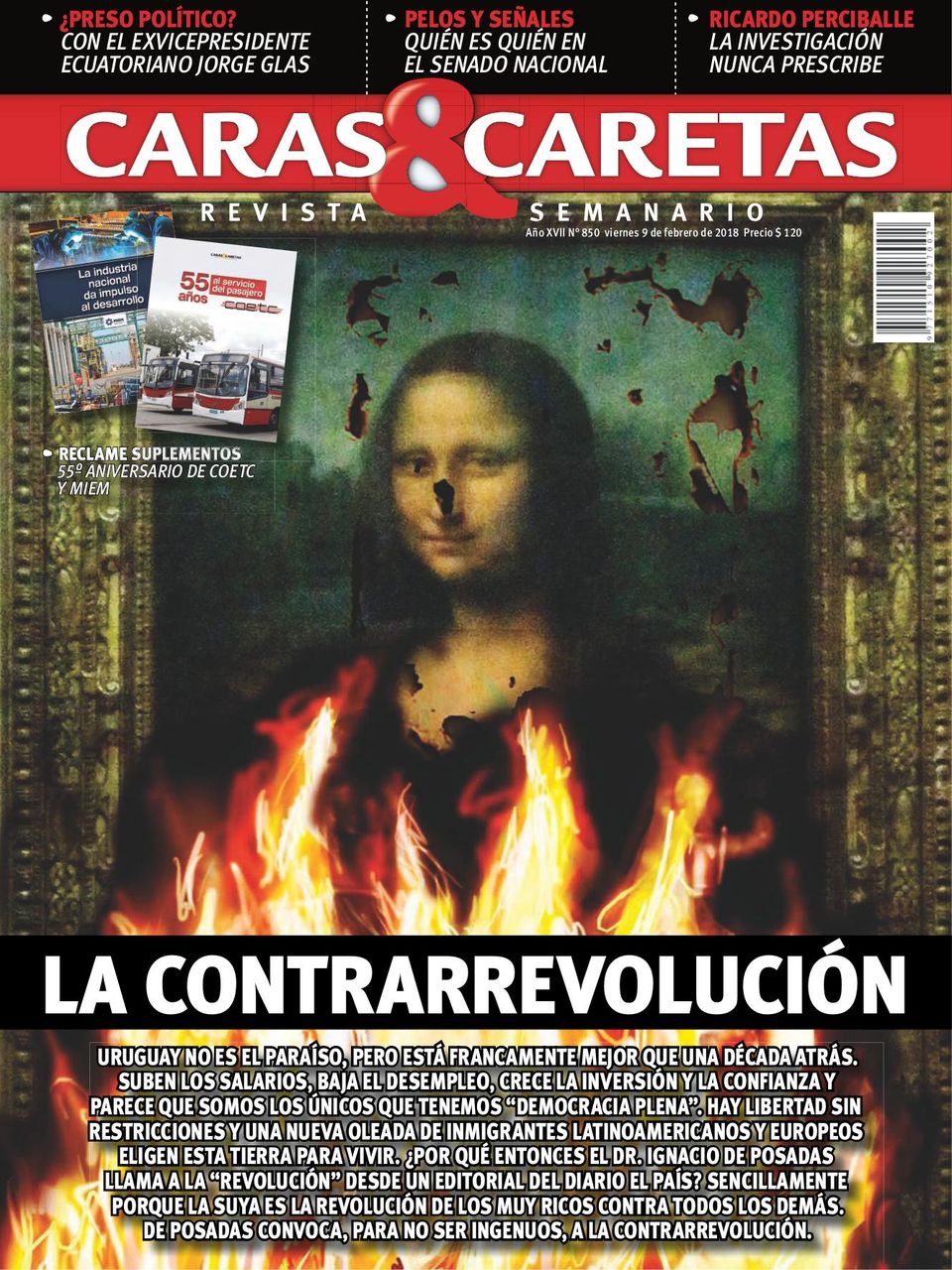 Caras y Caretas-Febrero 9, 2018 Nº 850 Magazine