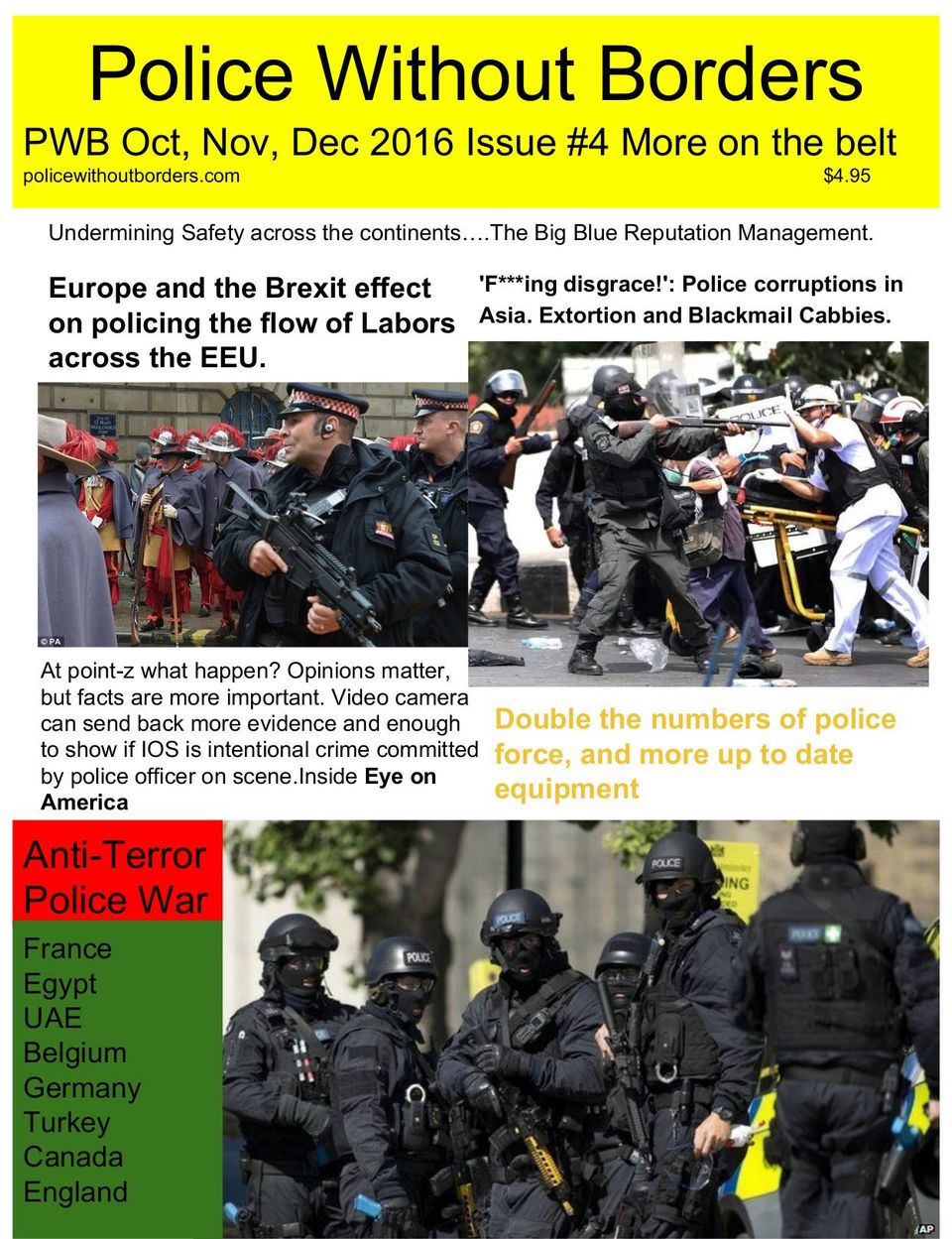Get digital access to Police Without Borders Magazine | Magzter.com