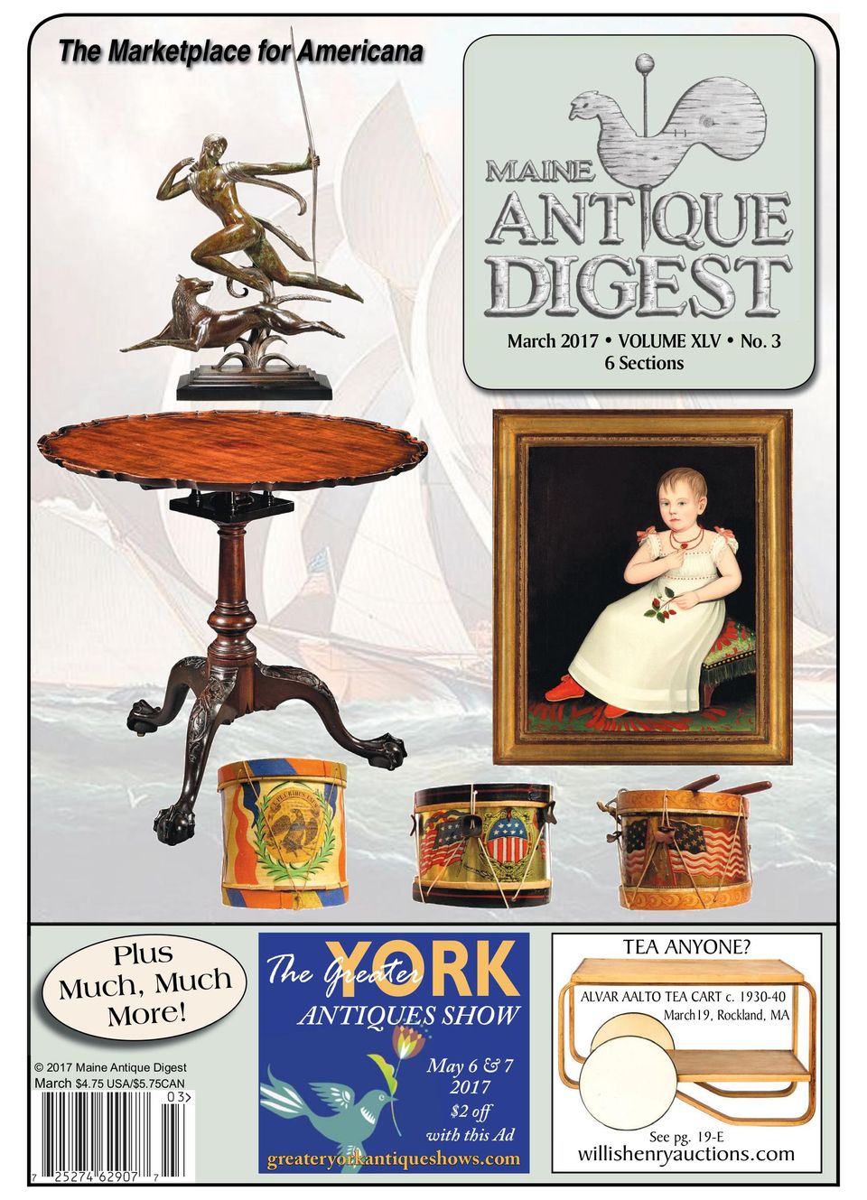 Maine Antique Digest-March 2017 Magazine - Get your Digital Subscription