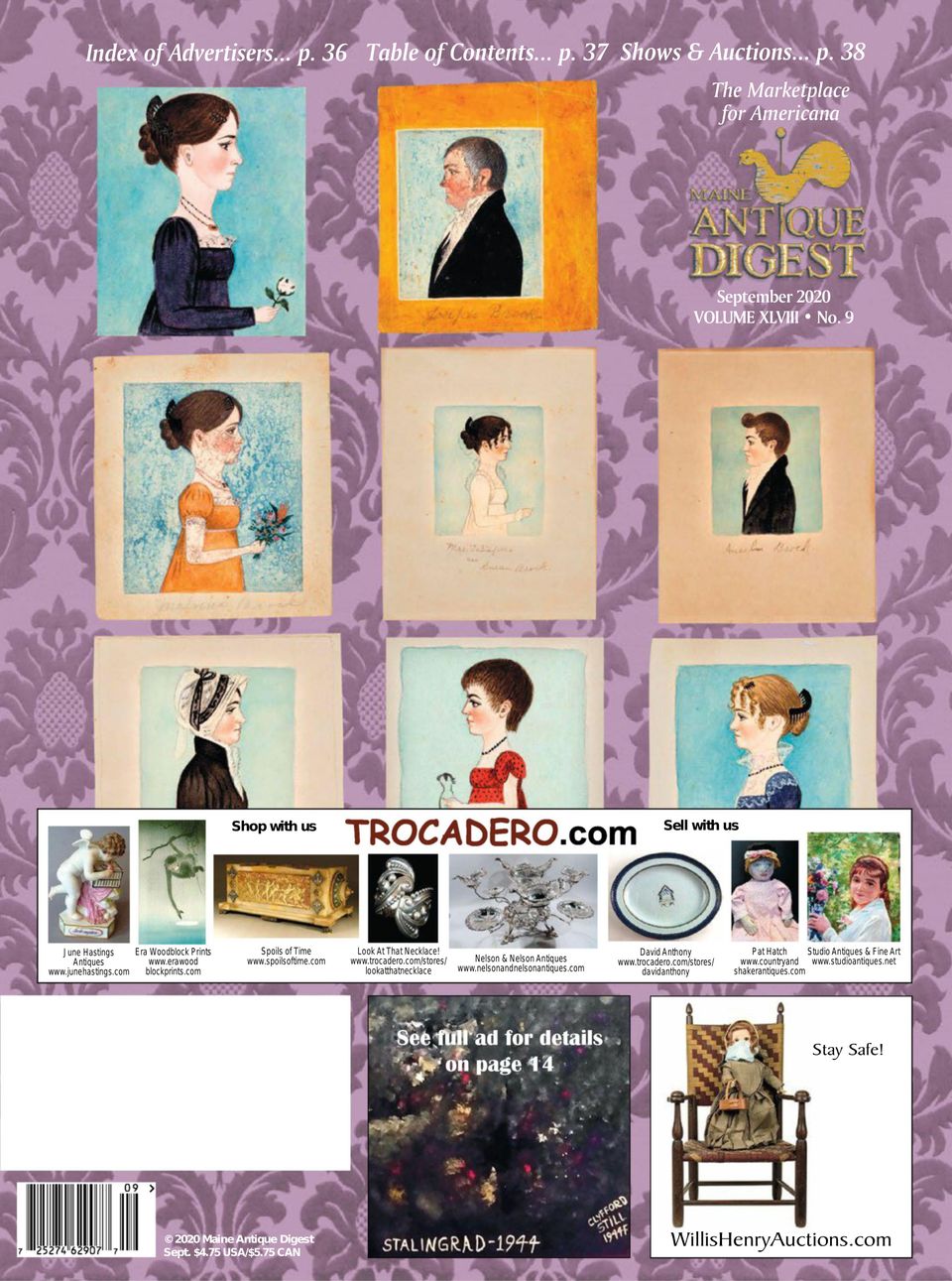 Maine Antique Digest-September 2020 Magazine - Get your Digital ...