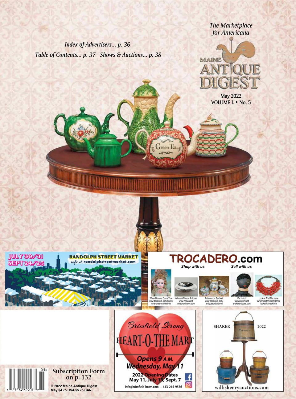 Maine Antique Digest-May 2022 Magazine - Get your Digital Subscription