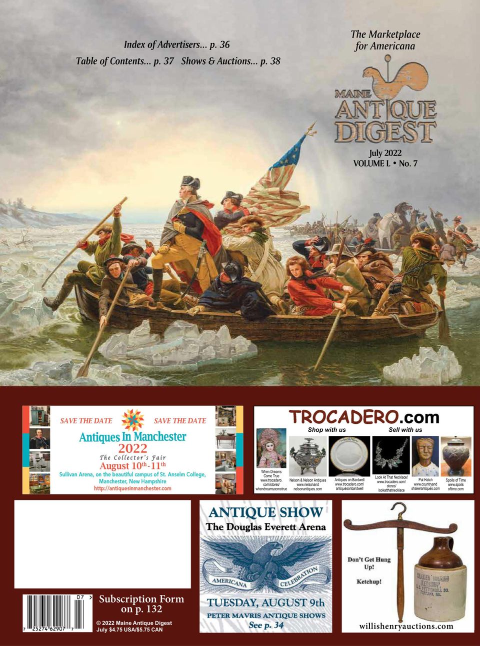 Maine Antique Digest-July 2022 Magazine - Get your Digital Subscription