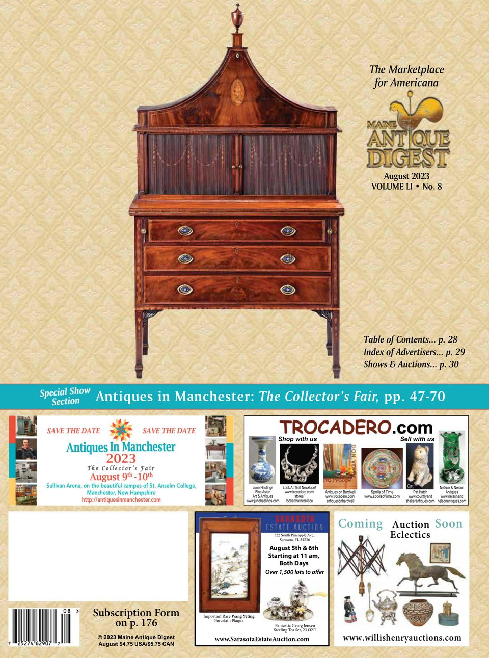 Maine Antique Digest Magazine - Get your Digital Subscription