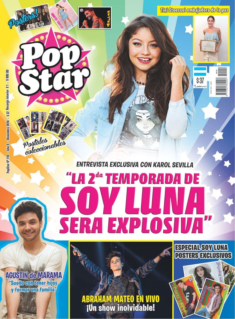 Get digital access to Pop Star - Diciembre 2016-Nº 110 issue | Magzter.com