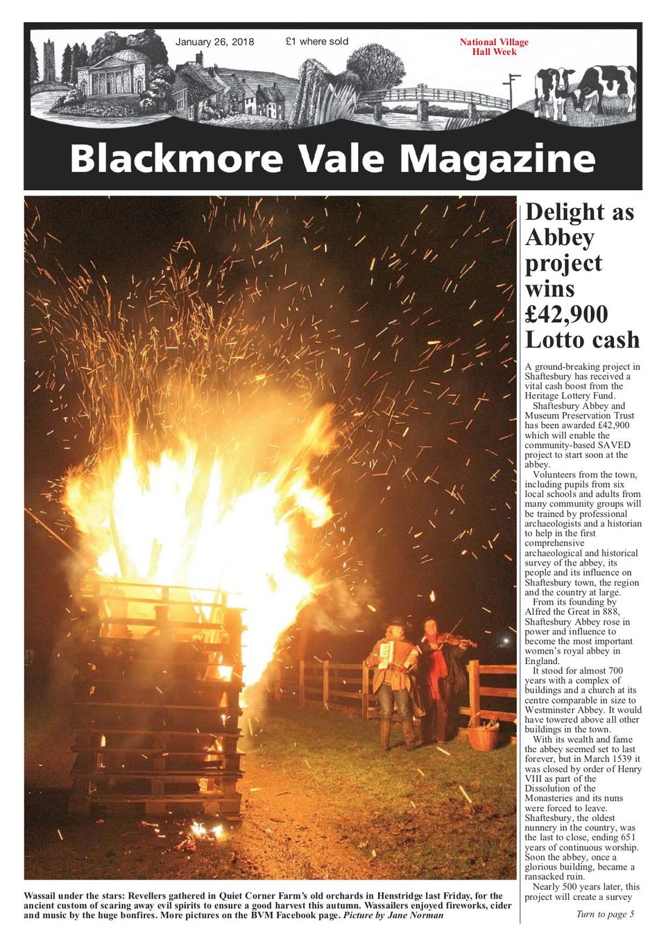 Blackmore Vale Magazine-26th January 2018 Magazine
