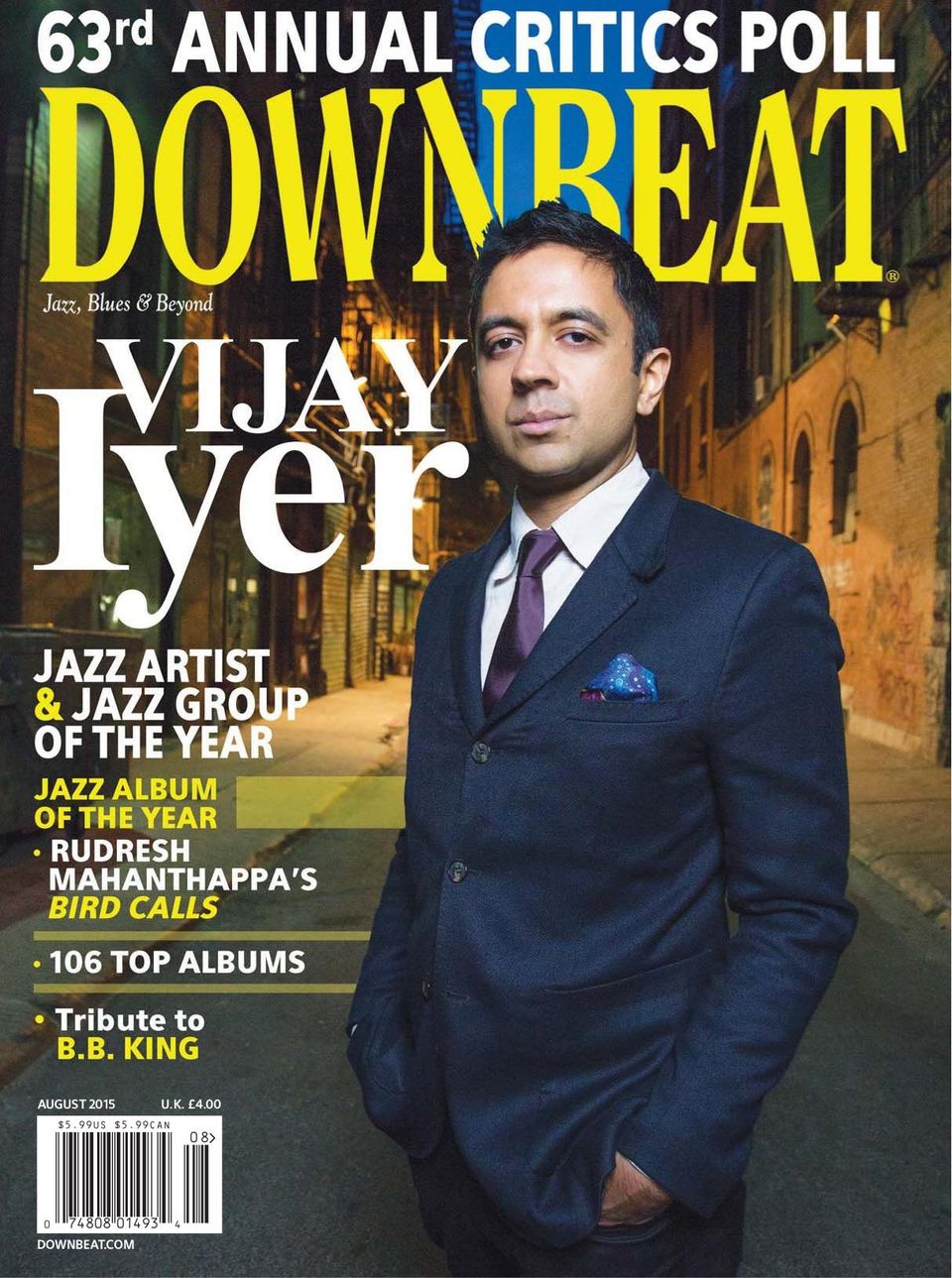 Downbeat Magazine-August 2015 Magazine - Get your Digital Subscription