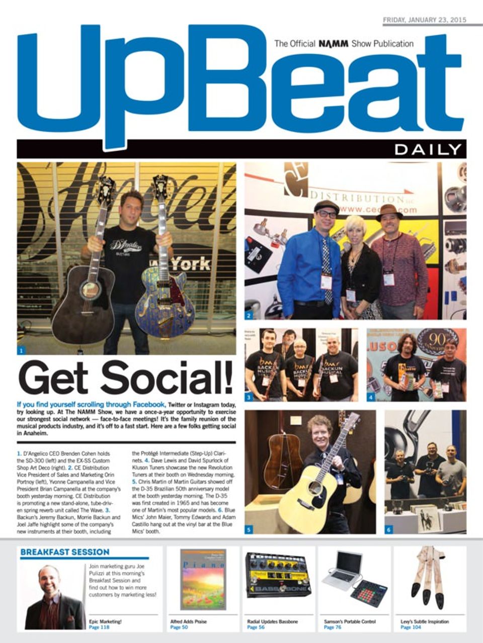Get digital access to UpBeat Daily - Issue 2 - 2015 issue | Magzter.com