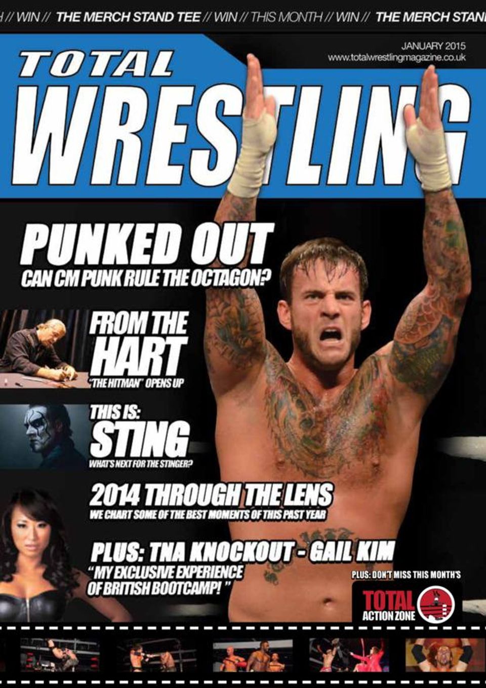 Total Wrestling Magazine-January 2015 Magazine