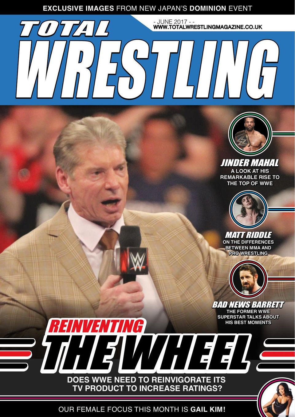 Total Wrestling Magazine-June 2017 Magazine - Get your Digital Subscription