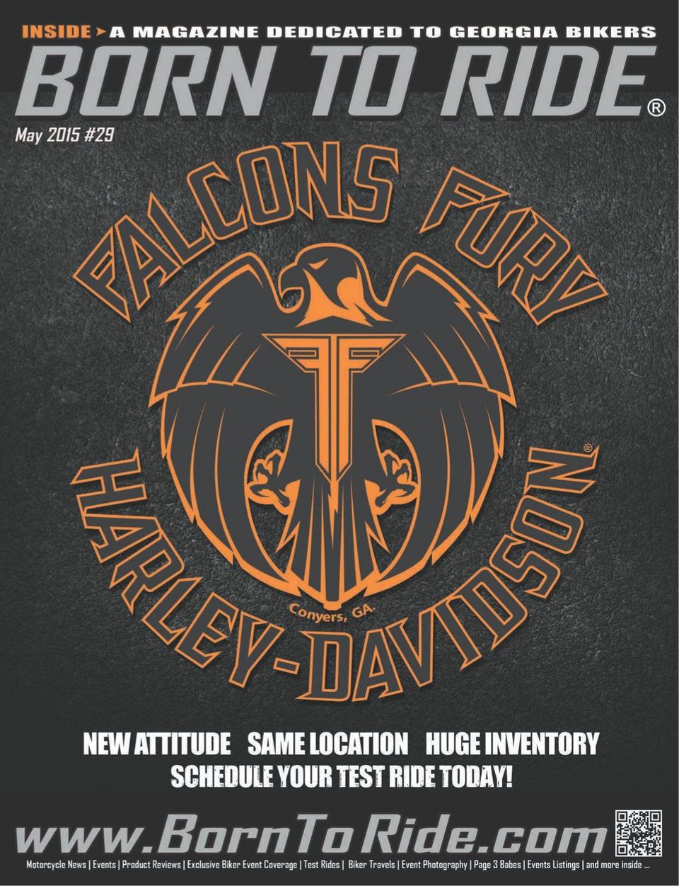 Born To Ride Southeast Magazine-May 2015, Issue # 29 Magazine