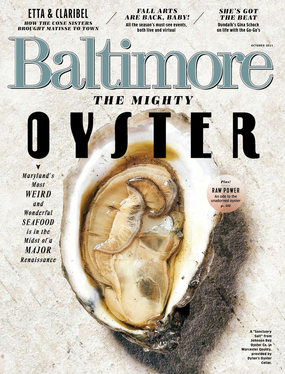 Baltimore magazine-October 2021 Magazine - Get your Digital Subscription