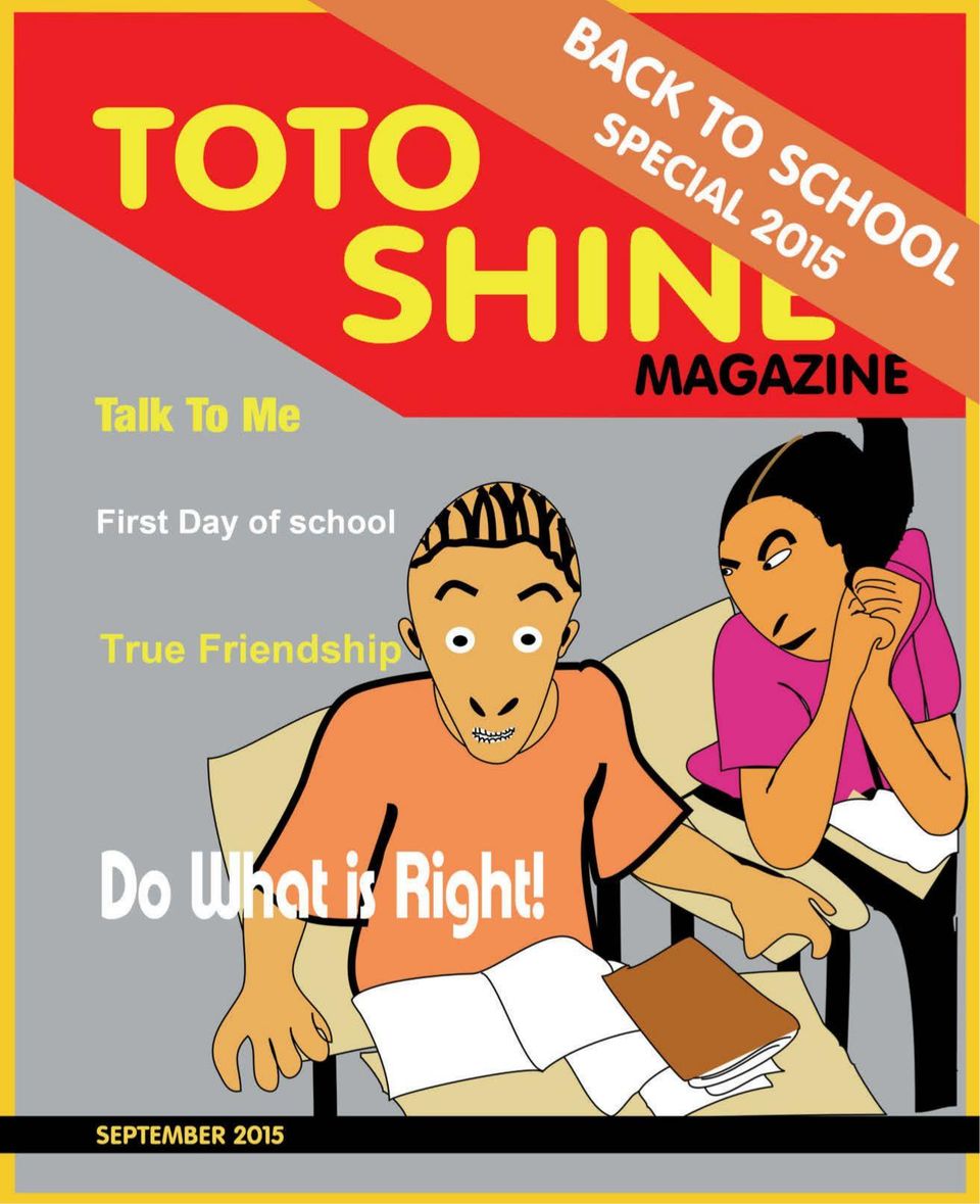 Toto Shine Magazine-Back To School Special Edition 2015 Magazine