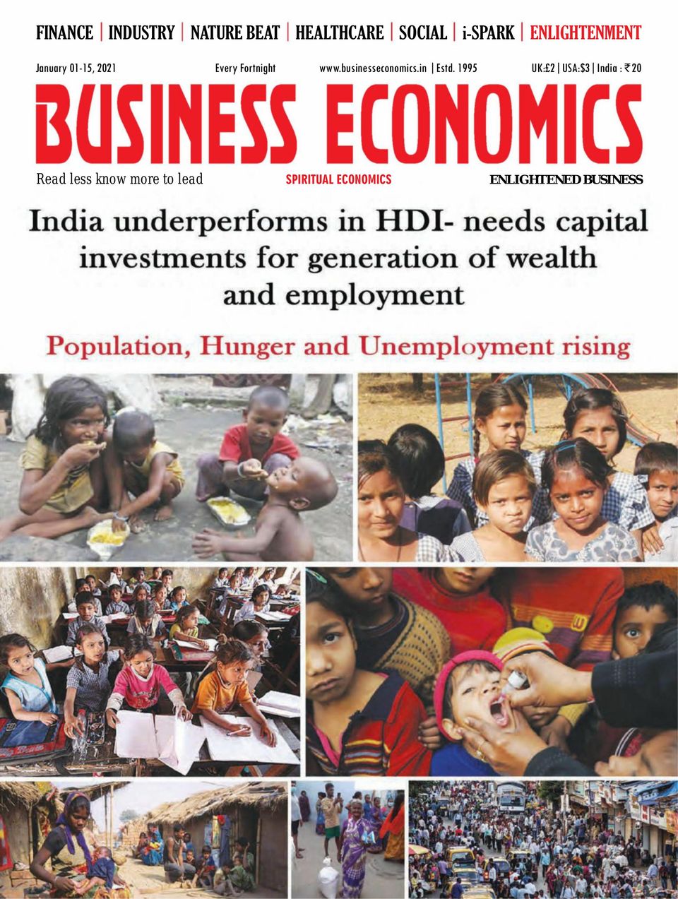 BUSINESS ECONOMICS-January 01, 2021 Magazine - Get your Digital ...