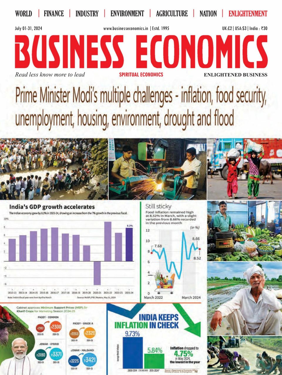 BUSINESS ECONOMICS Magazine - Get your Digital Subscription