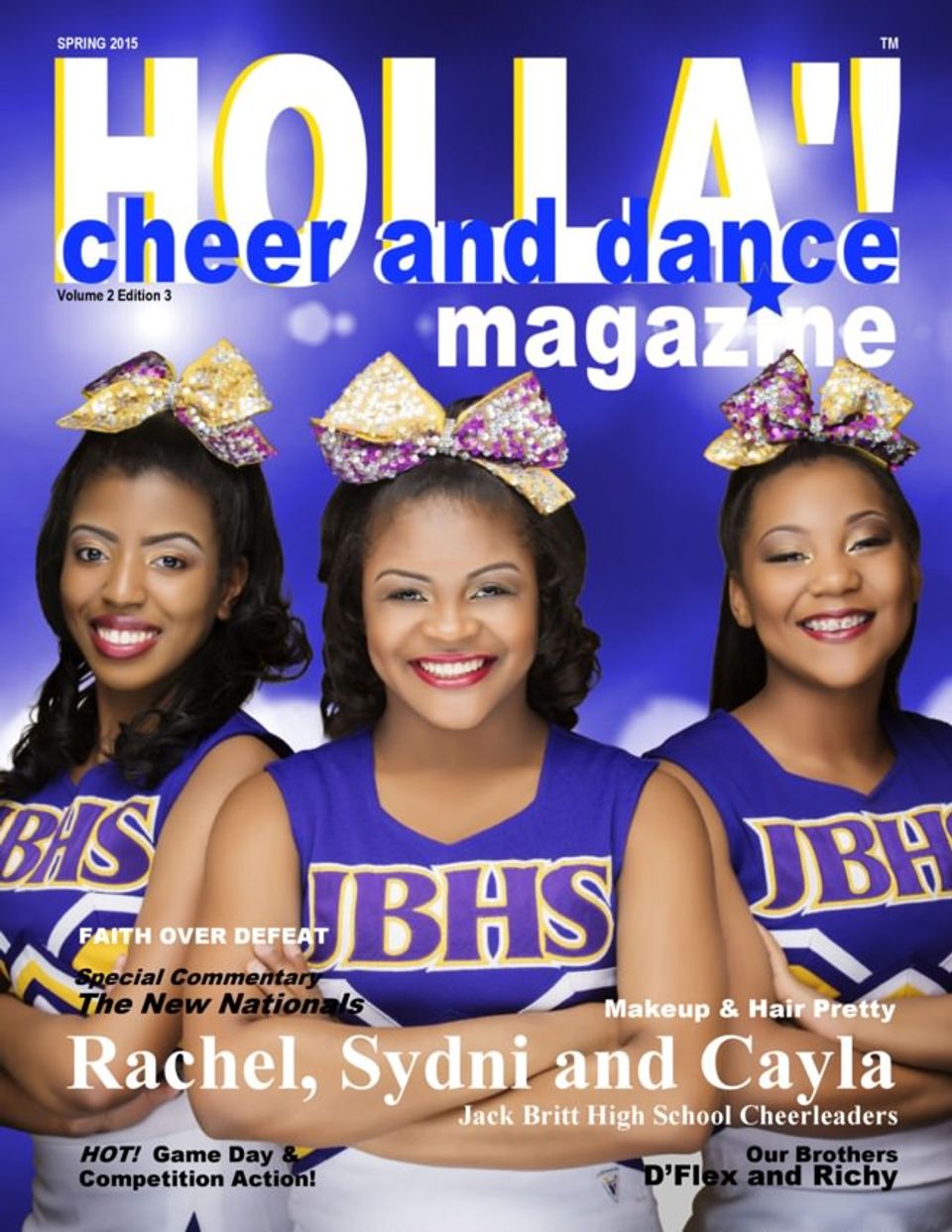 Get digital access to HOLLA'! Cheer and Dance Magazine - Spring 2015 ...
