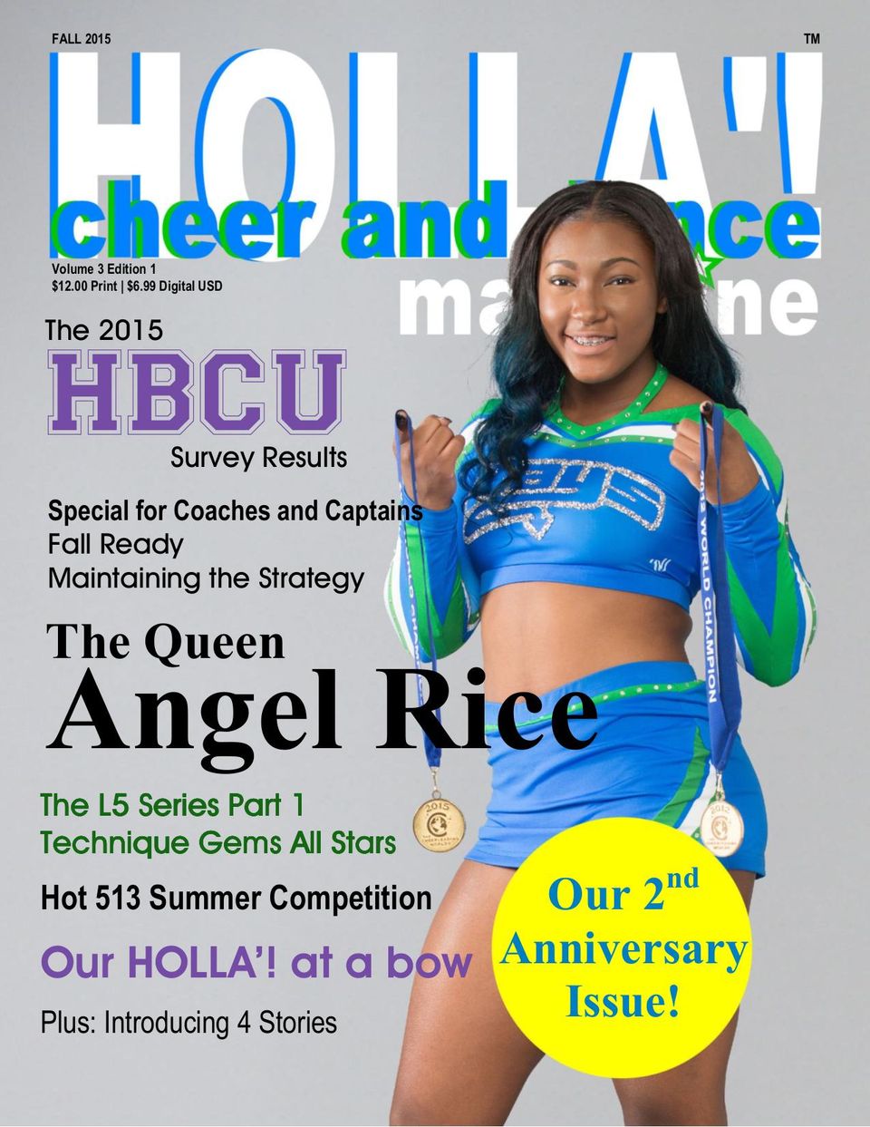 Get digital access to HOLLA'! Cheer and Dance Magazine - Fall 2015 ...
