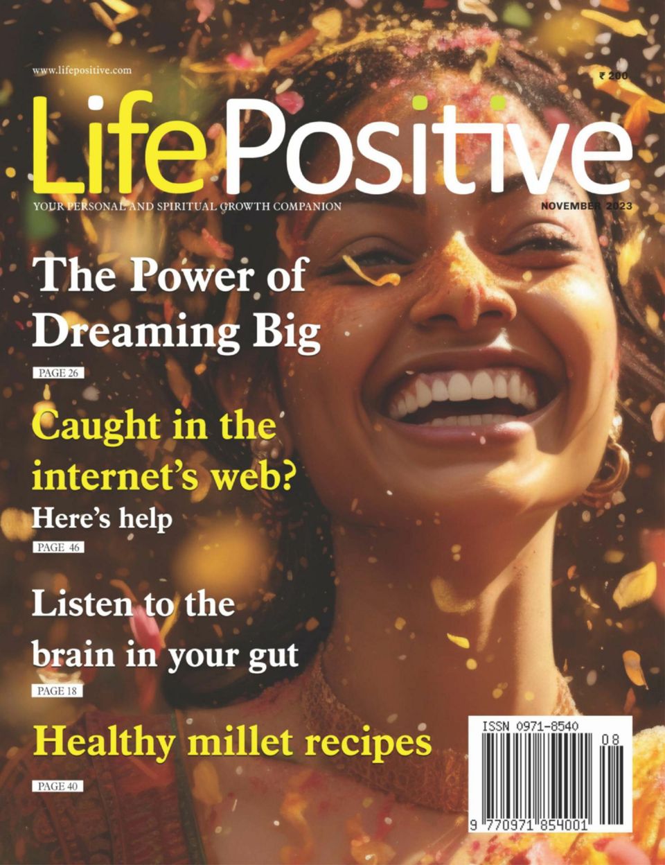Get digital access to Life Positive - November 2023 issue | Magzter.com
