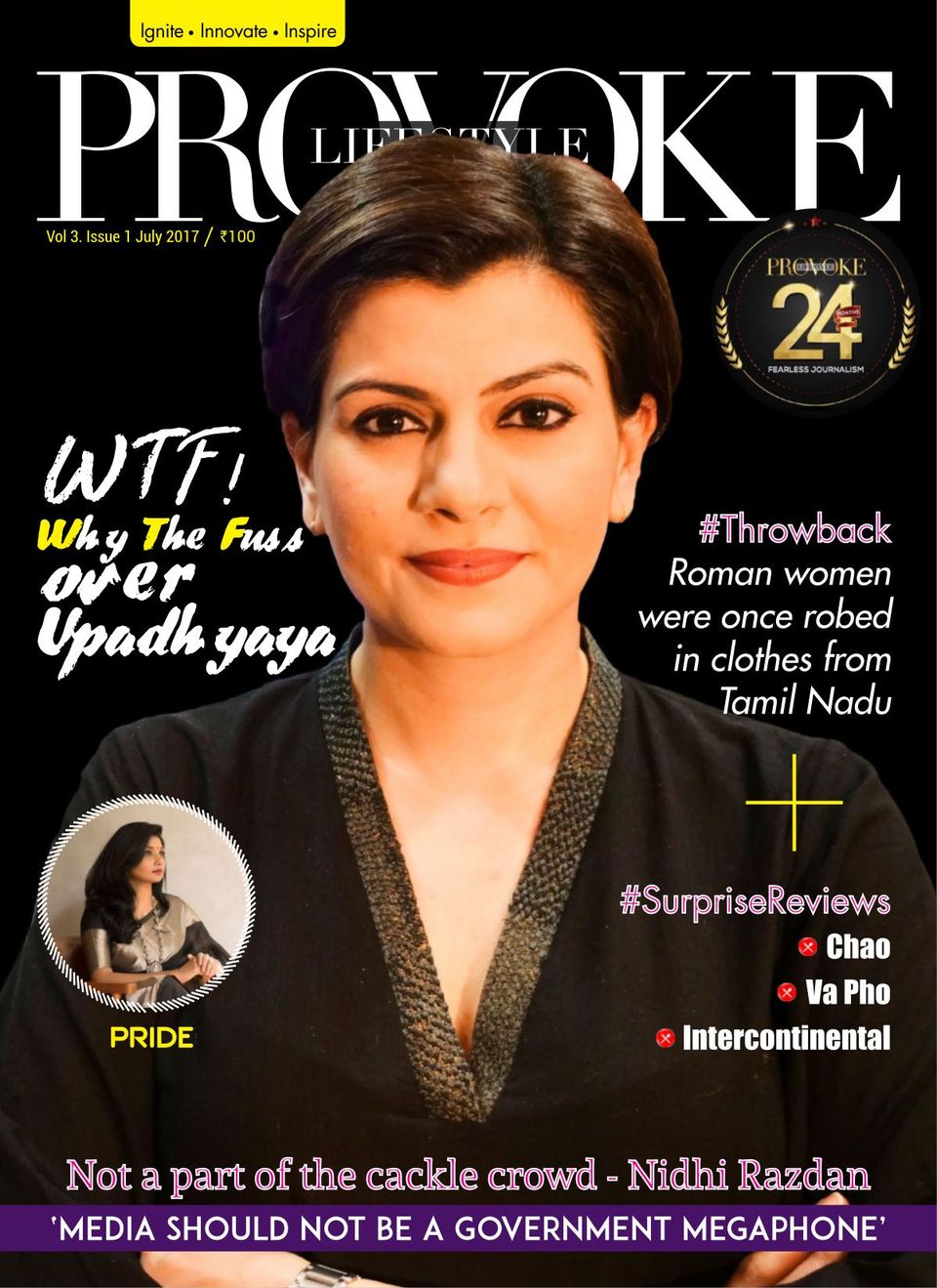 PROVOKE Lifestyle-July 2017 Magazine - Get your Digital Subscription