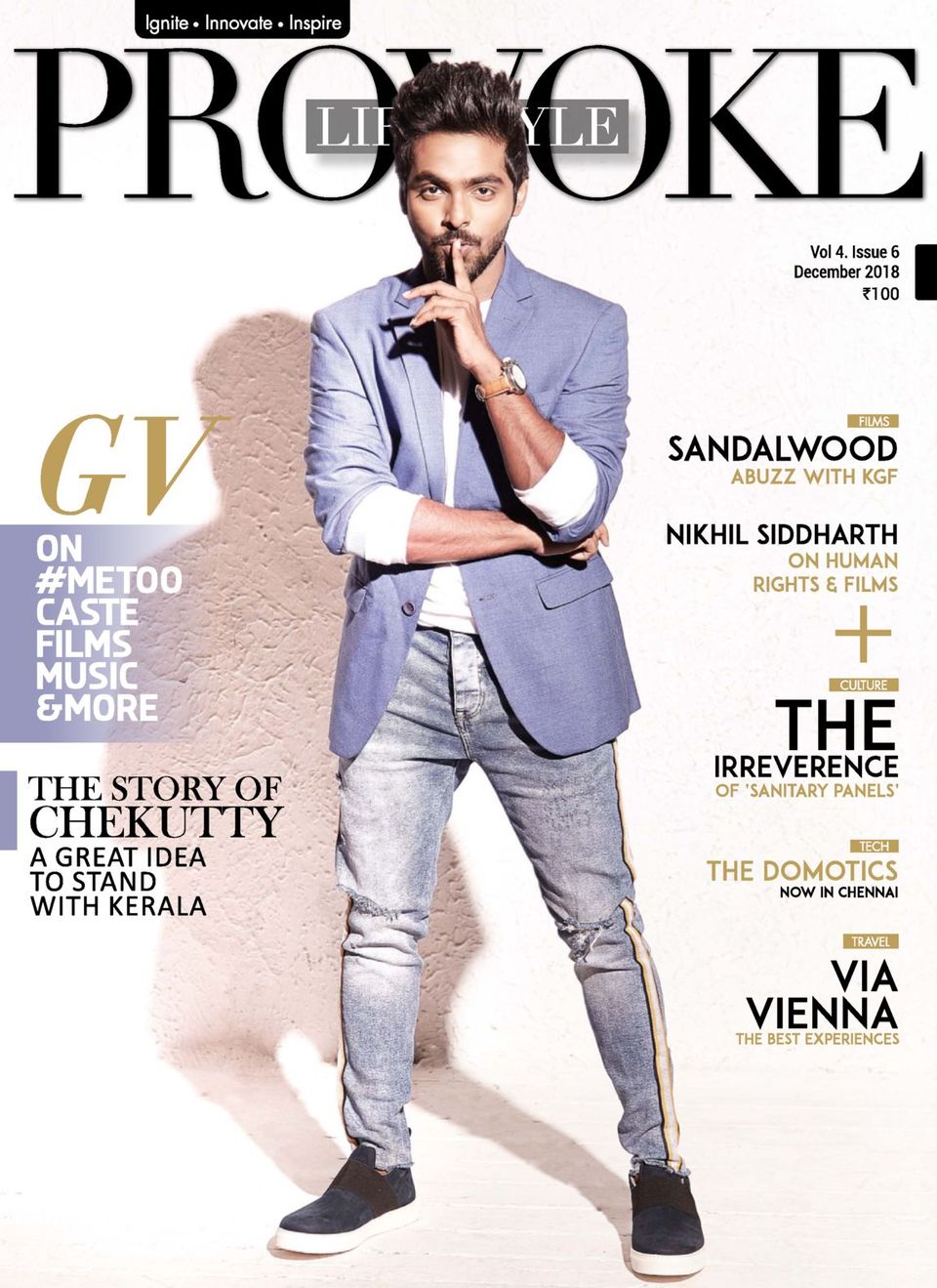 Get digital access to PROVOKE Lifestyle - December 2018 issue | Magzter.com