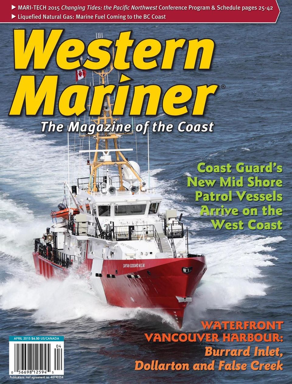 Western Mariner-April 2015 Magazine - Get your Digital Subscription