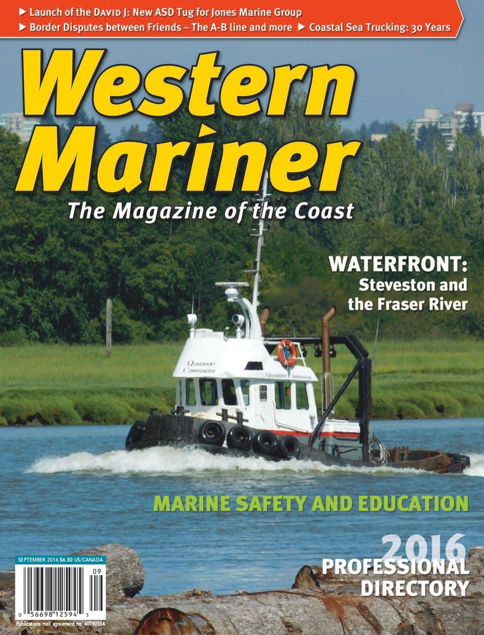 Get digital access to Western Mariner - September 2016 issue | Magzter.com