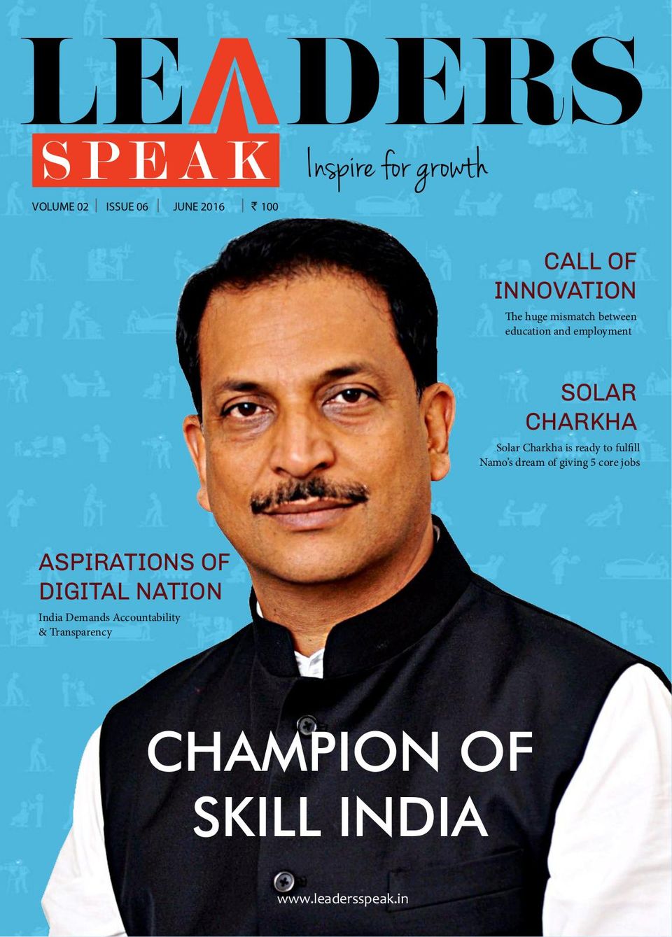 Get digital access to Leaders Speak - June 2016 issue | Magzter.com