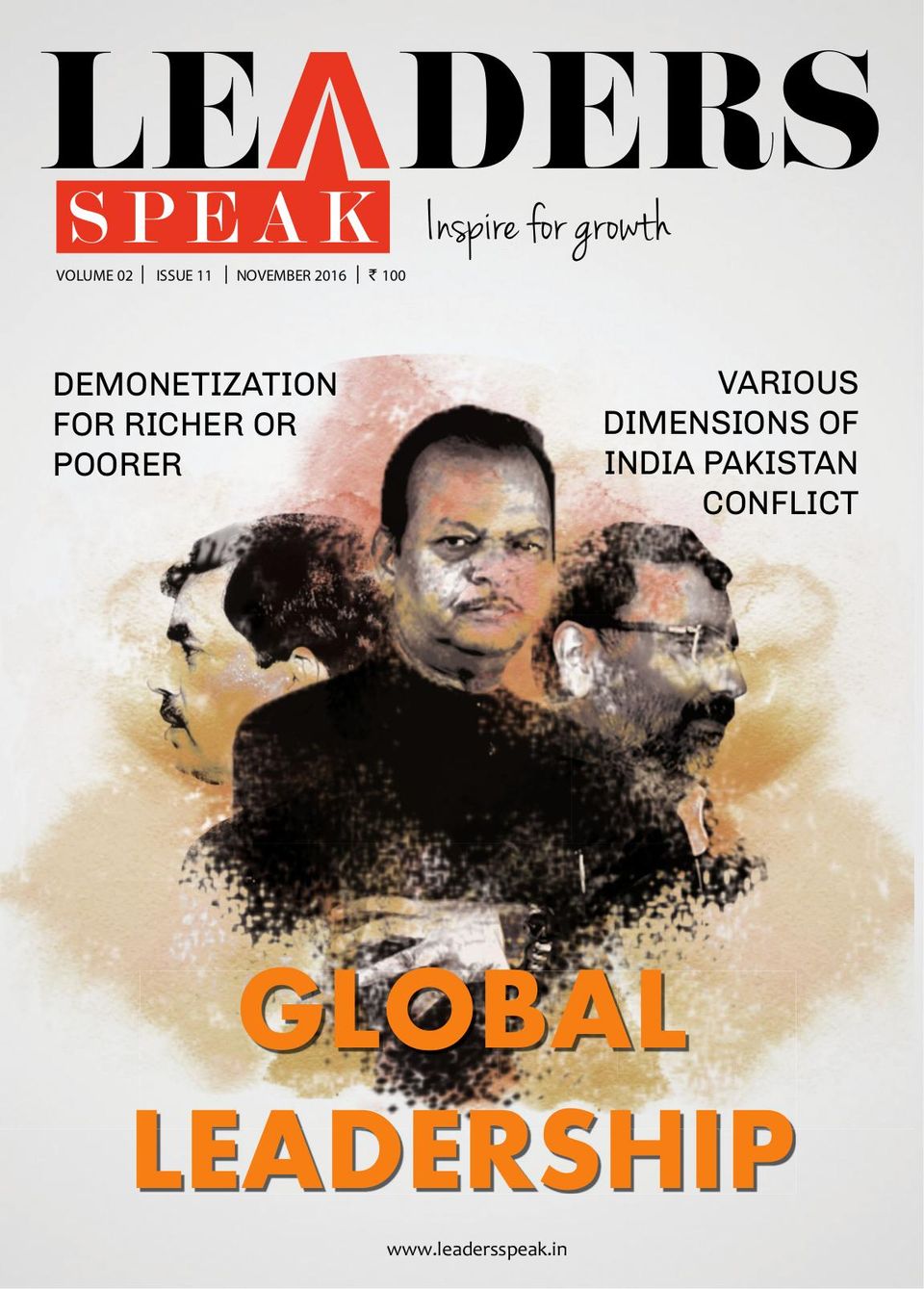 Leaders Speak-November 2016 Magazine - Get your Digital Subscription