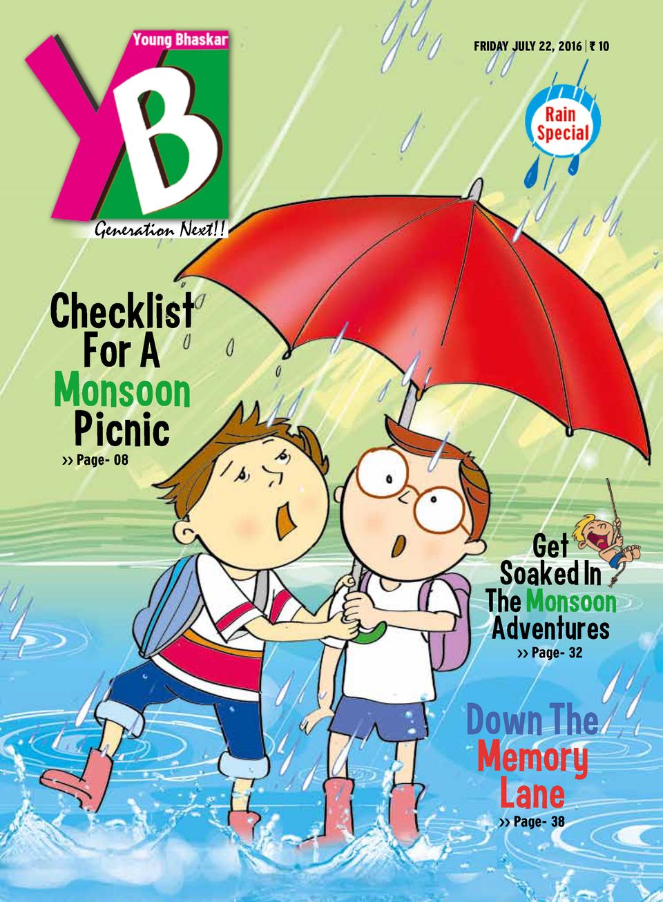 Get digital access to Young Bhaskar - July 22, 2016 issue | Magzter.com