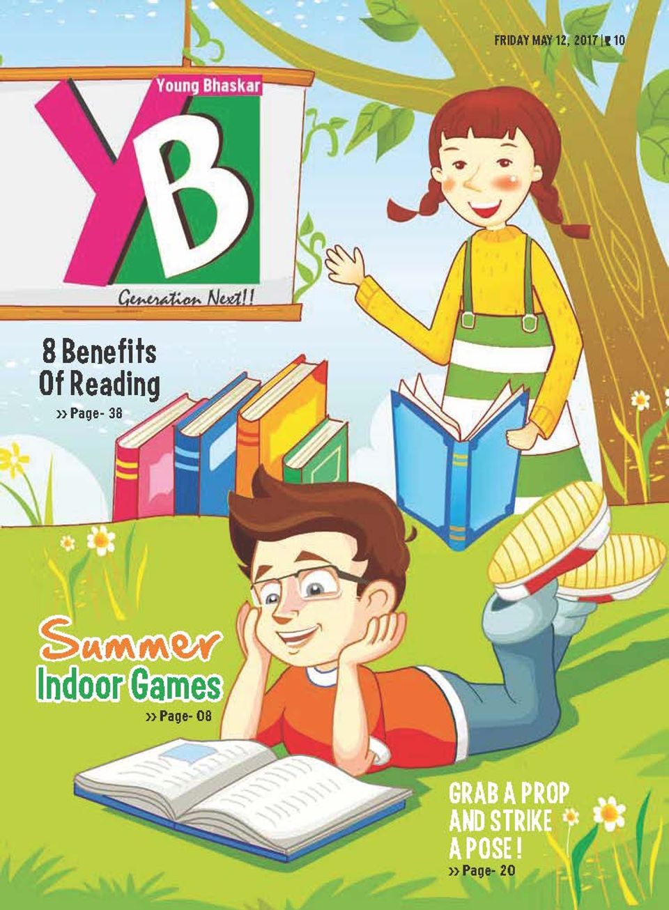 Get digital access to Young Bhaskar - May 12, 2017 issue | Magzter.com