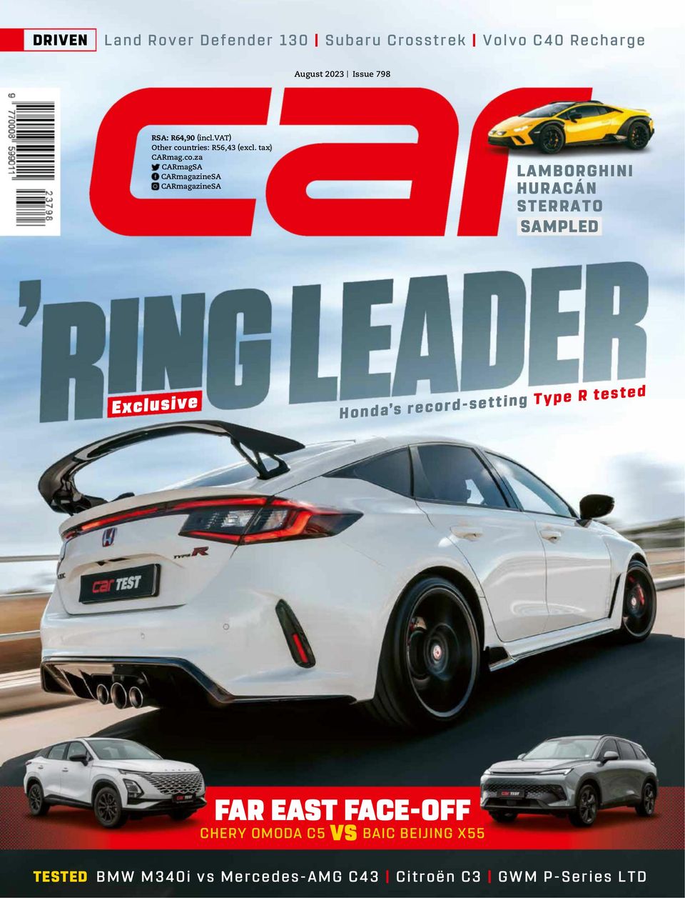 CAR South Africa-August 2023 Magazine - Get your Digital Subscription