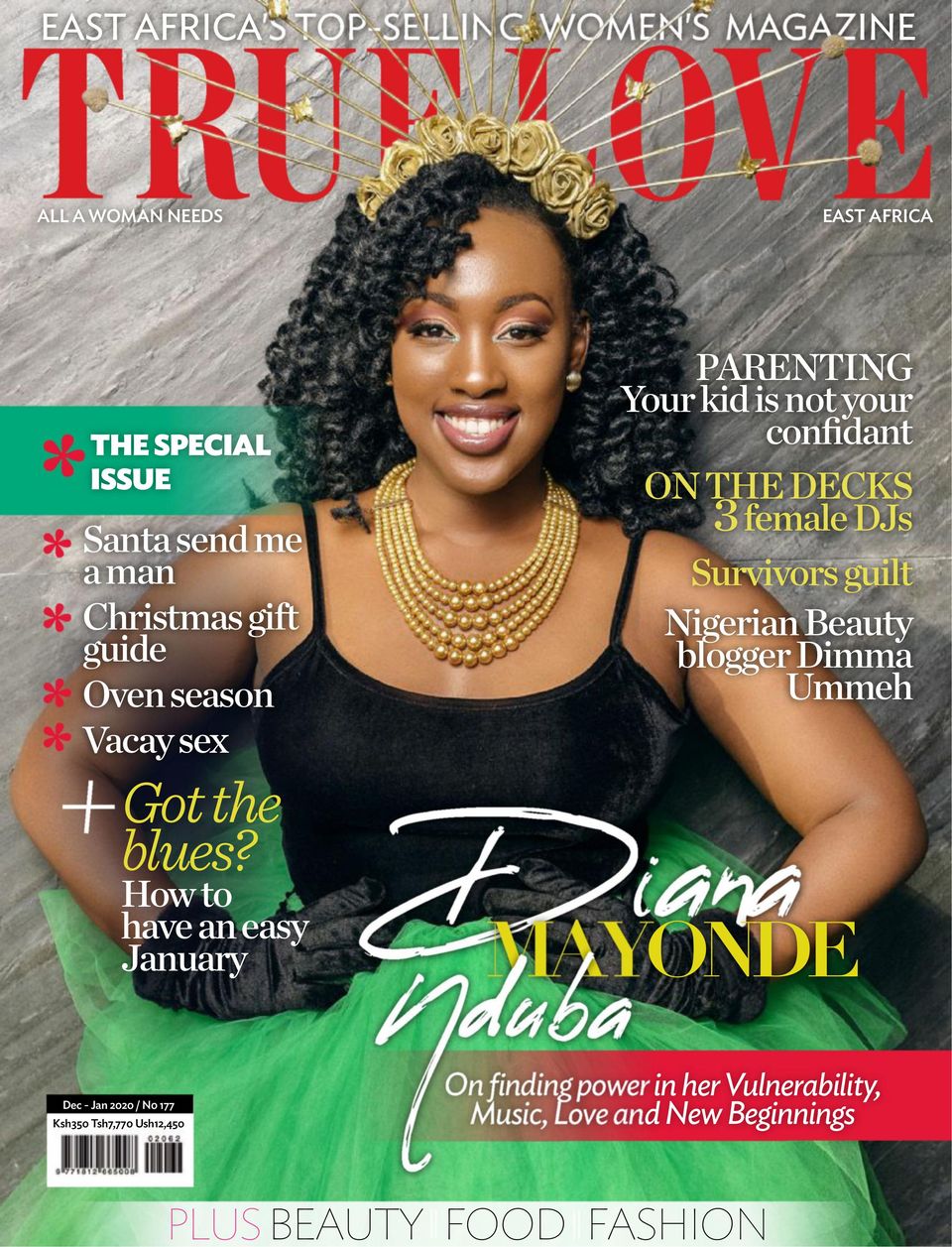 TRUE LOVE Magazine East Africa-December - January 2020 Magazine