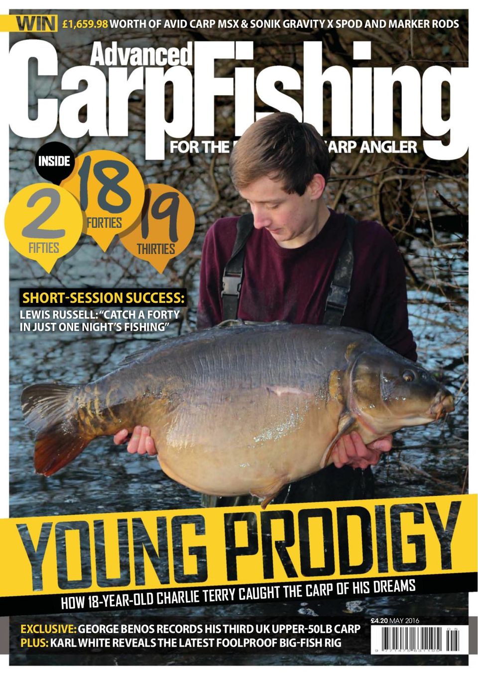 Advanced Carp Fishing-May 2016 Magazine - Get your Digital Subscription