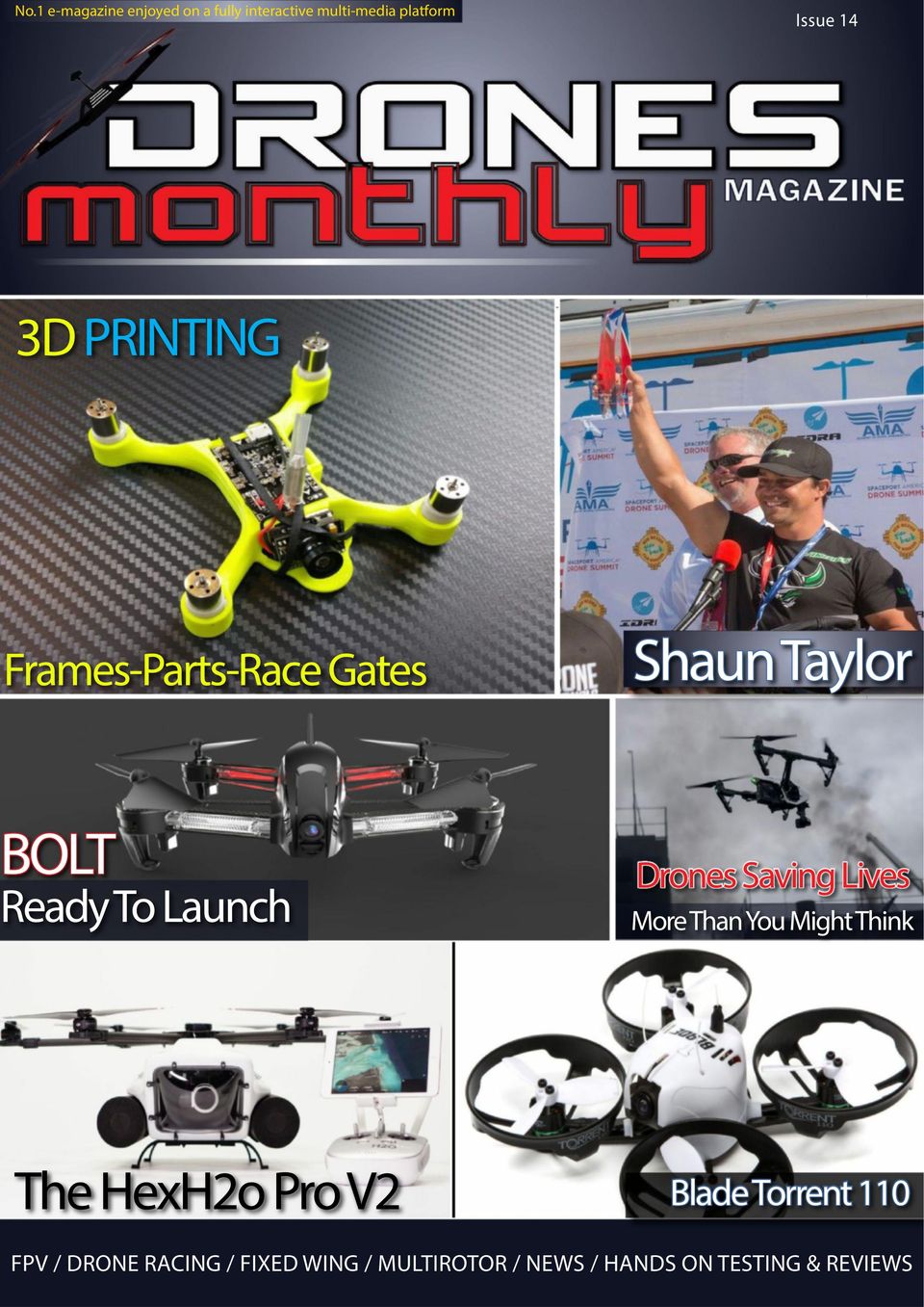 Get digital access to Drones Monthly - Issue 14 issue | Magzter.com