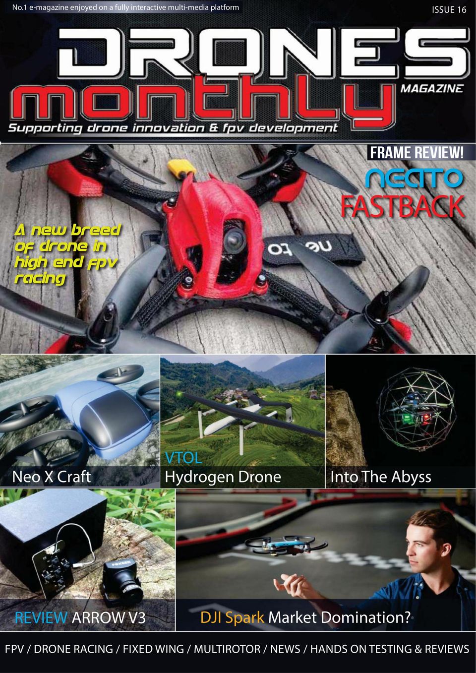 Get digital access to Drones Monthly - Issue 16 issue | Magzter.com